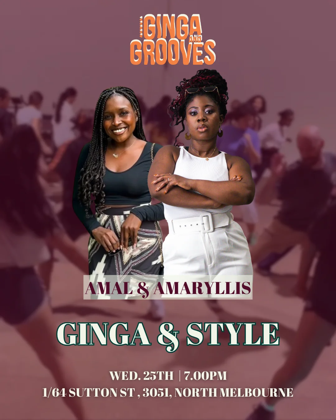 Afro Grooves Dance Classes | Ginga & Grooves